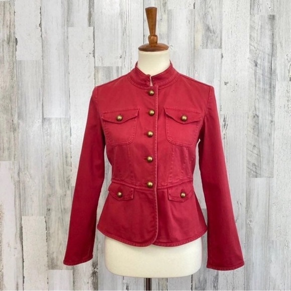 Talbots | Jackets & Coats | Talbots Stretch Military Utility Jacket ...